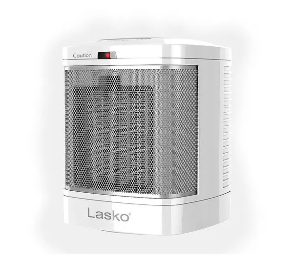 LASKO Ceramic Bathroom Space Heater With Fan - One-color