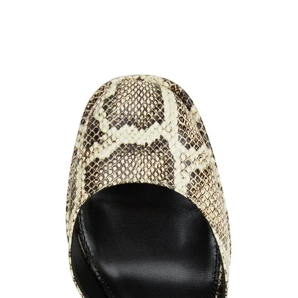 Paris Texas Dalilah 130 Python-effect Platform Pumps