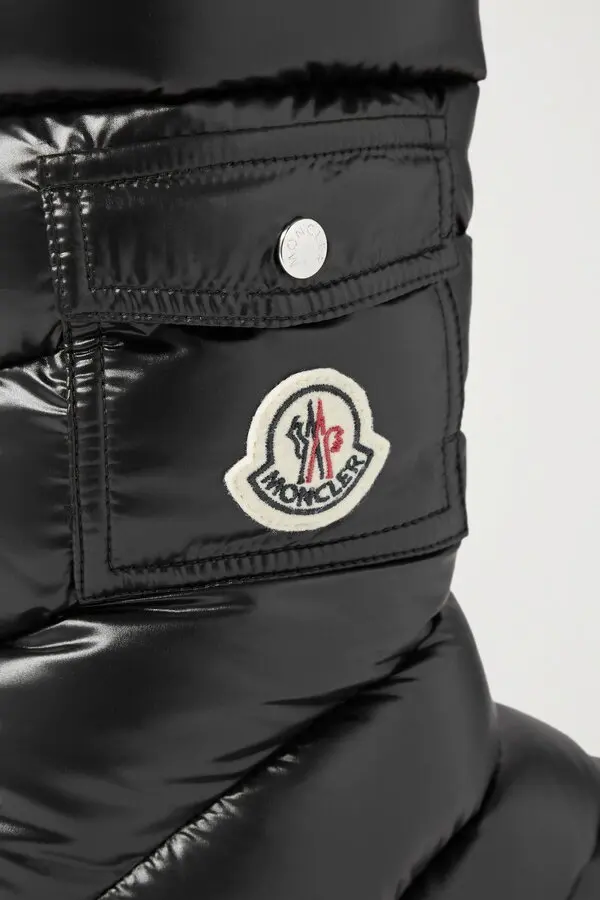 Moncler Gaia Quilted Boots - Black