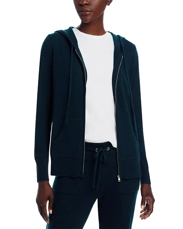 Bloomingdale'S Zip Hoodie - Anchor Blue