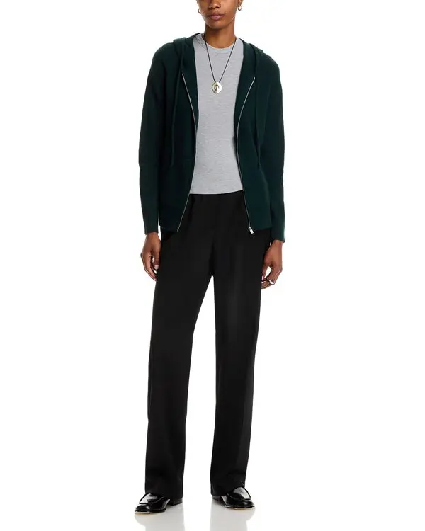 Bloomingdale'S Zip Hoodie - Dark Green