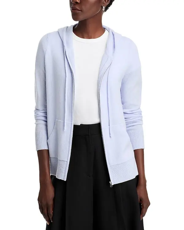 Bloomingdale'S Zip Hoodie - Serenity Blue