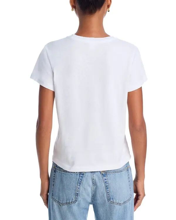 RE/DONE Classic Cotton Tee - Optic White