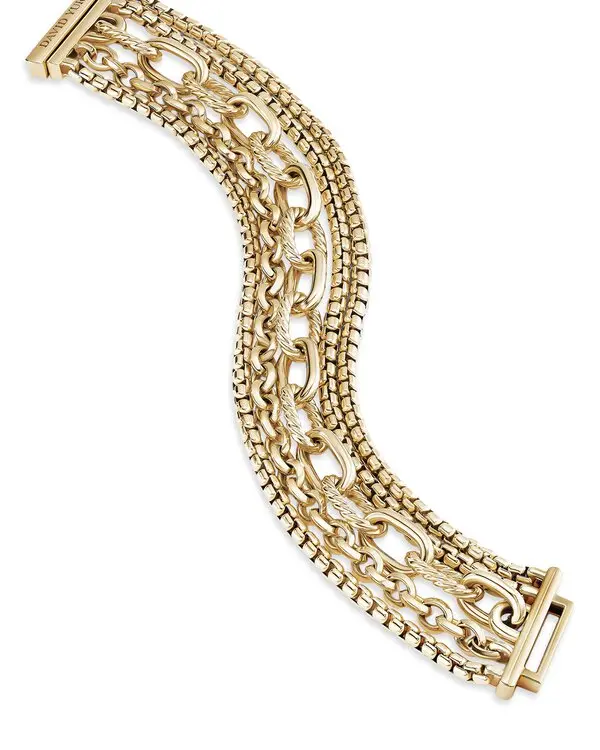 David Yurman Multi Row Chain Bracelet