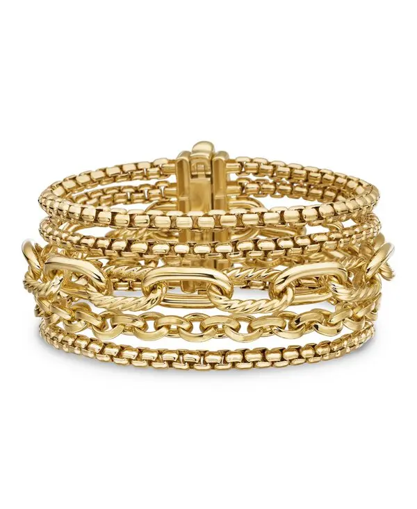 David Yurman Multi Row Chain Bracelet