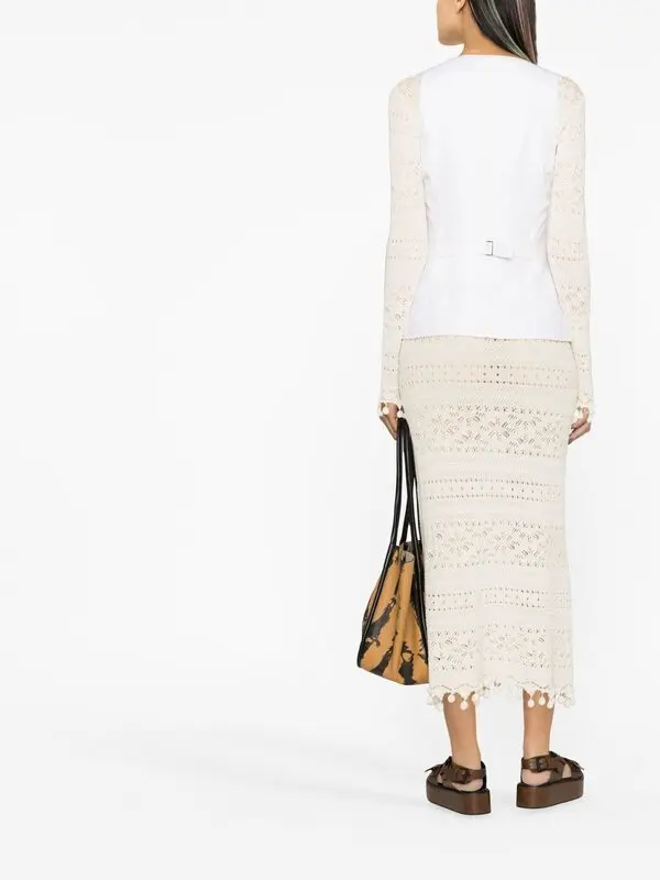 Chloé Sleeveless Button-up Waistcoat