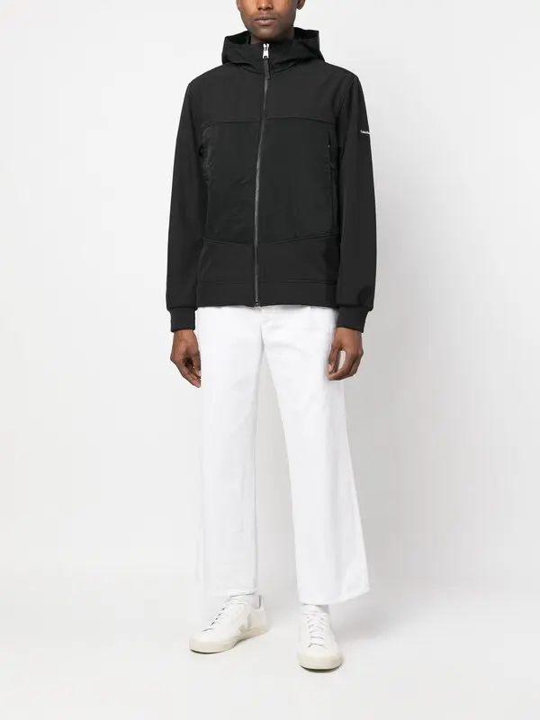 Calvin Klein Heavy-crinkle Hooded Jacket