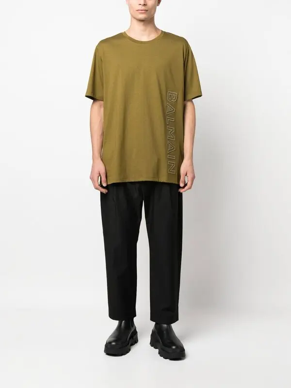 Balmain Logo-detail T-shirt