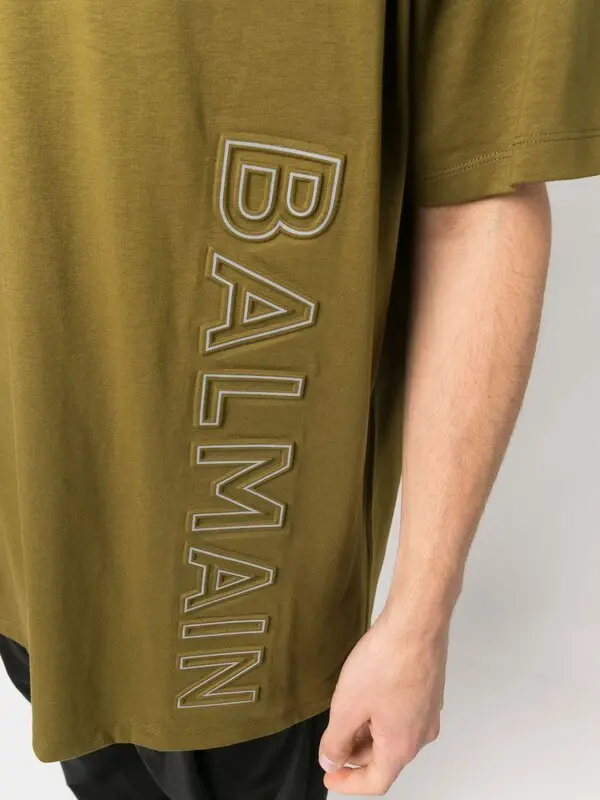 Balmain Logo-detail T-shirt
