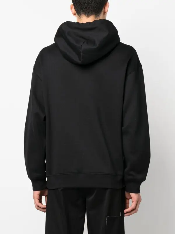 Valentino Garavani Vltn-print Drawstring Hoodie
