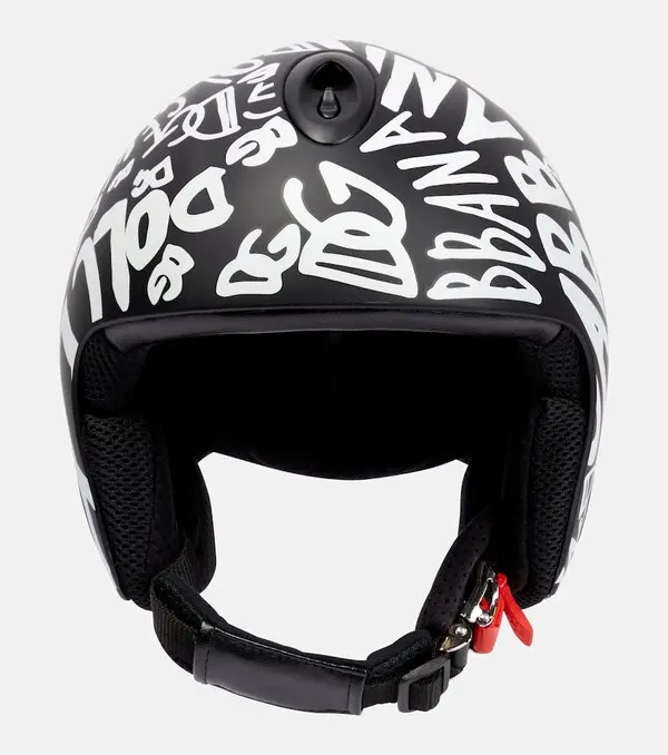 Dolce & Gabbana Logo-print Ski Helmet - Multicoloured
