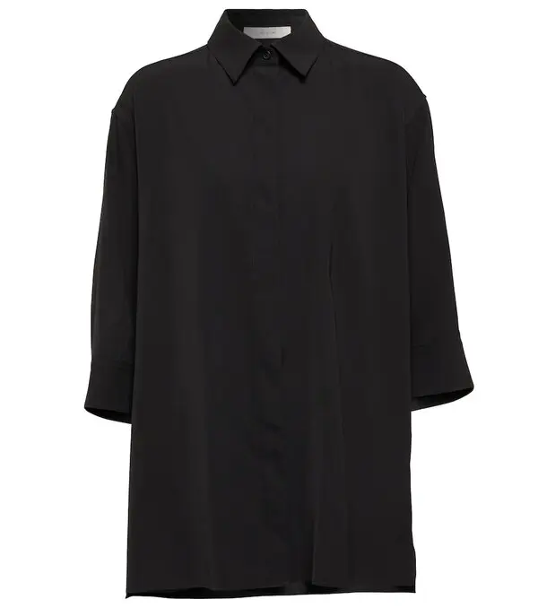 THE ROW Elada Wool-blend Shirt