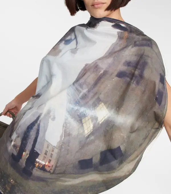 MAISON MARGIELA Printed Cotton Top