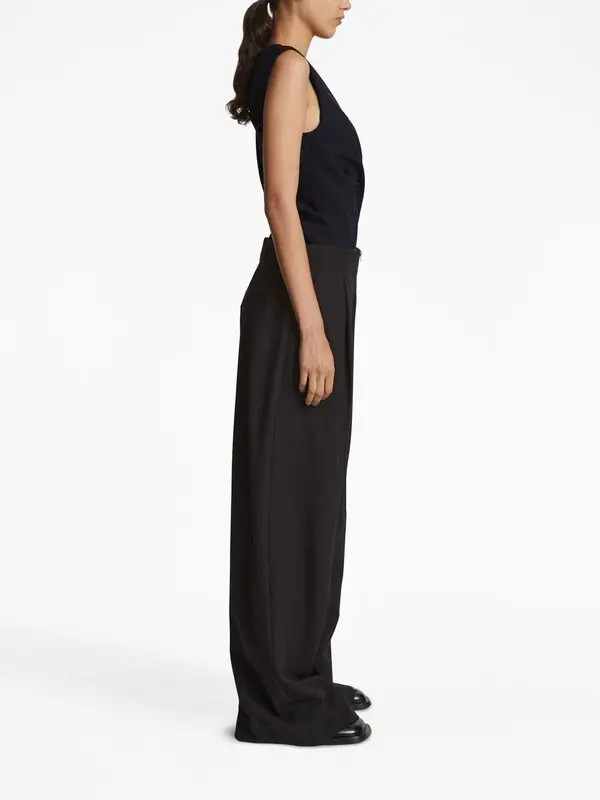 Proenza Schouler Twisted-detail Blouse - Blue