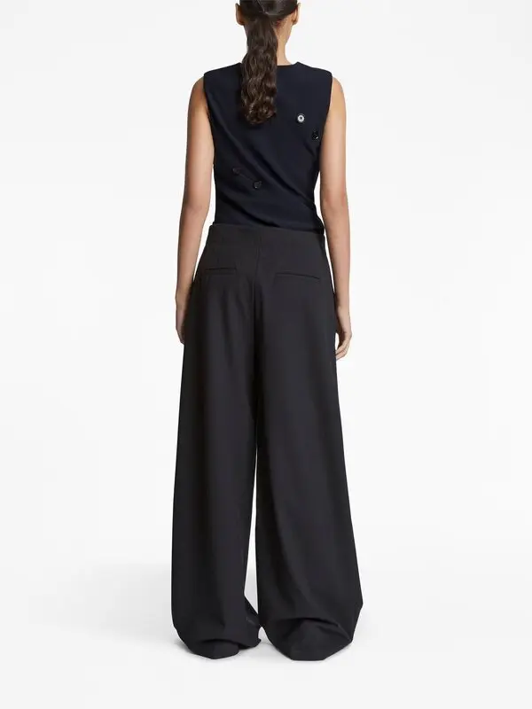 Proenza Schouler Twisted-detail Blouse - Blue