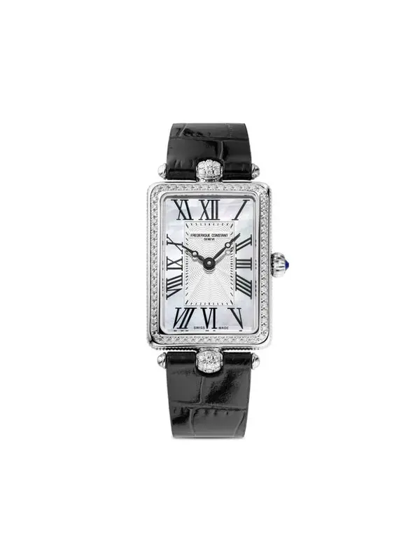 FREDERIQUE CONSTANT Classics Art Déco Carrée 28mm - Silver