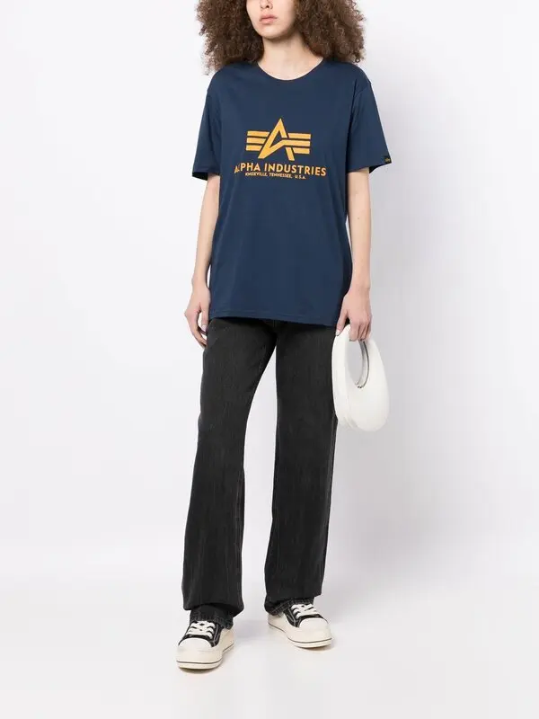 Alpha Industries Logo-print Detail T-shirt