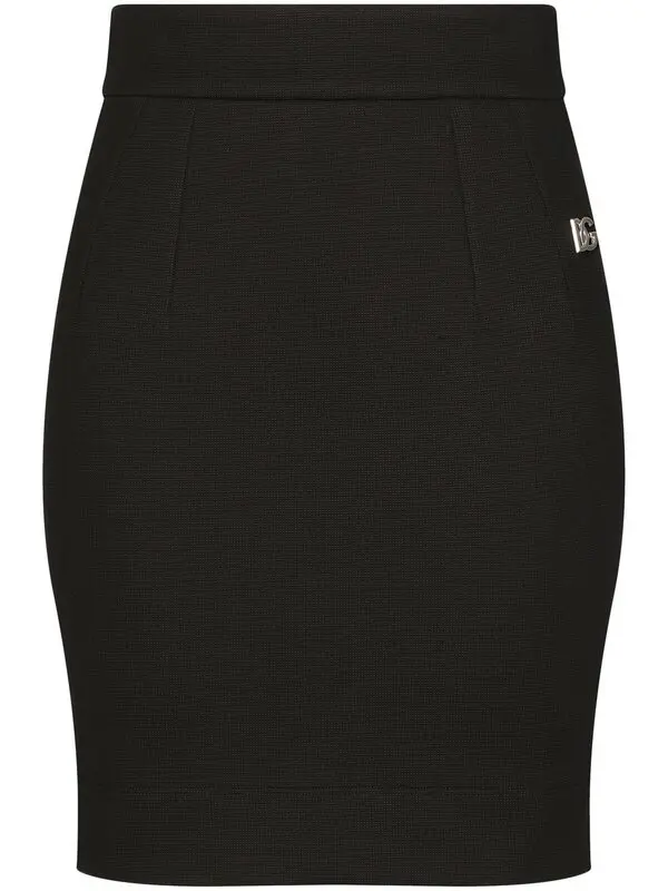 Dolce & Gabbana Milano-rib Miniskirt