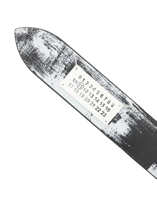 MAISON MARGIELA Bianchetto Leather Belt