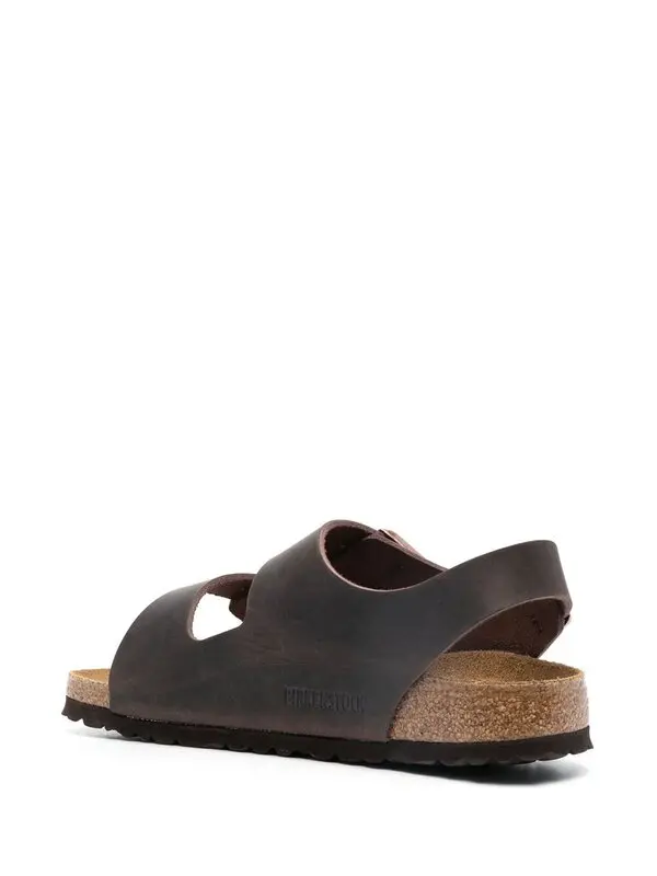 BIRKENSTOCK Milano 35mm Buckled Sandals - Brown