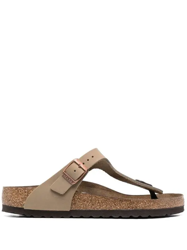 BIRKENSTOCK Gizeh Buckled 25mm Sandals - Brown