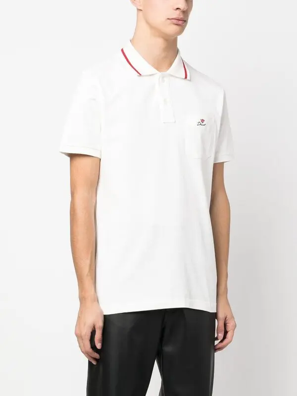 DIESEL® Embroidered-logo Polo Shirt