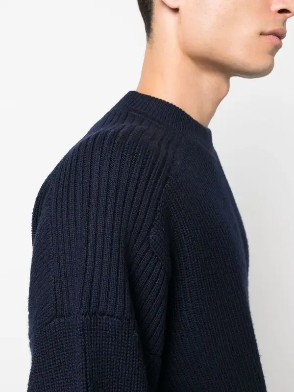 MARANT Barry Purl-knit Jumper - Blue