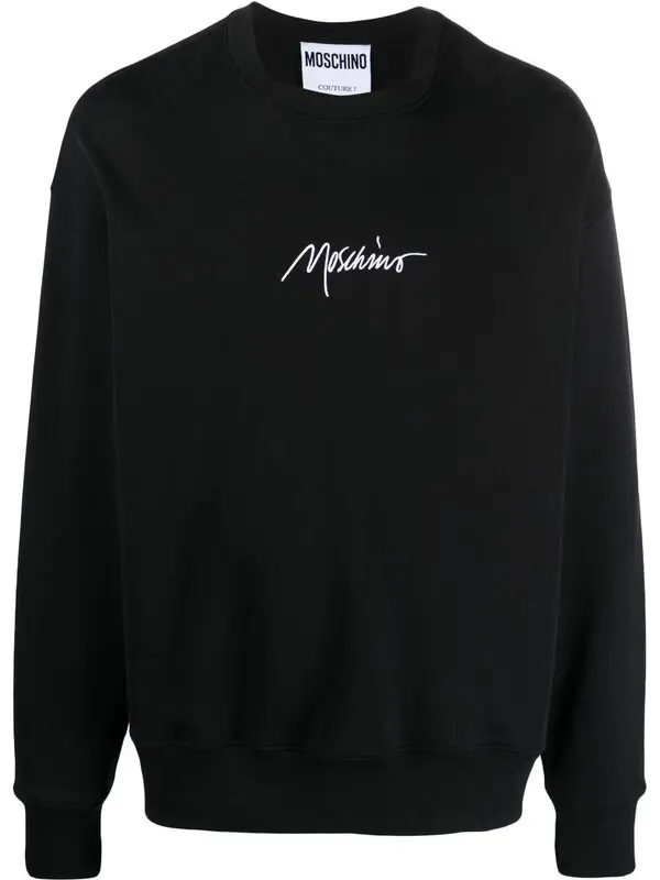 Moschino Logo-print Crew-neck Sweatshirt