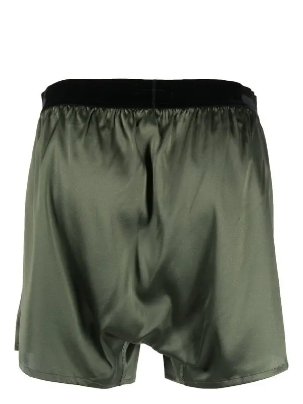 TOM FORD Satin Logo-waist Boxer Briefs