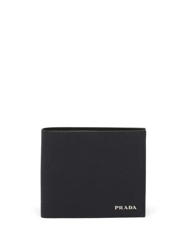 Prada Saffiano-leather Wallet - Black