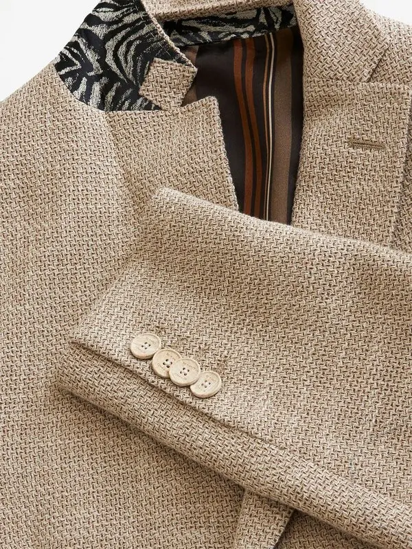 Etro Single-breasted Tailored Blazer - Neutrals