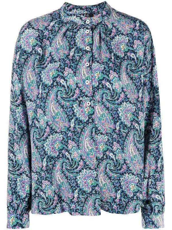 A.p.c. Paisley-print Blouse