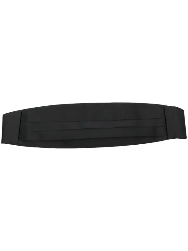 Tagliatore Clasp-fastening Cummerbund - Black