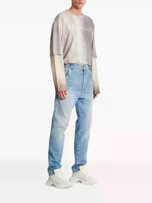 Balmain Light Cotton Slim-fit Jeans