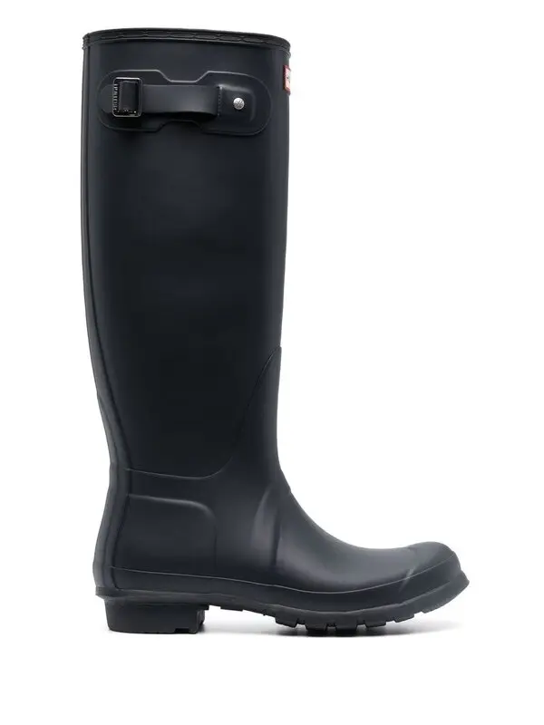 Hunter Logo-detail Knee-length Boots