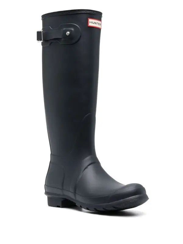 Hunter Logo-detail Knee-length Boots