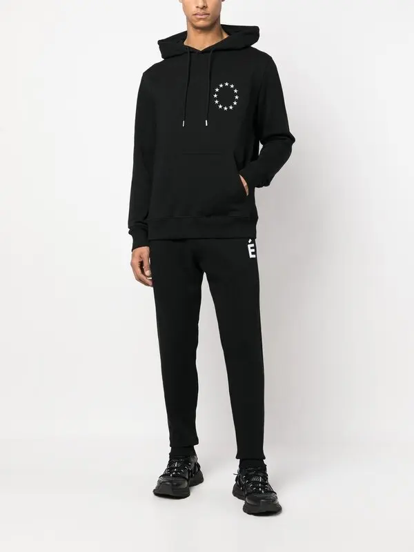 ÉTUDES STUDIO Logo-print Long-sleeve Hoodie