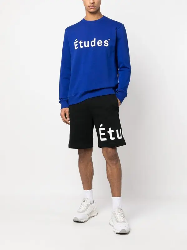 Études Studio Logo-print Track Shorts - Black