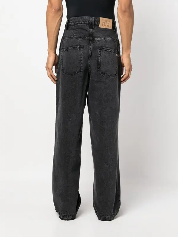 ÉTUDES STUDIO Mid-rise Straight-leg Jeans