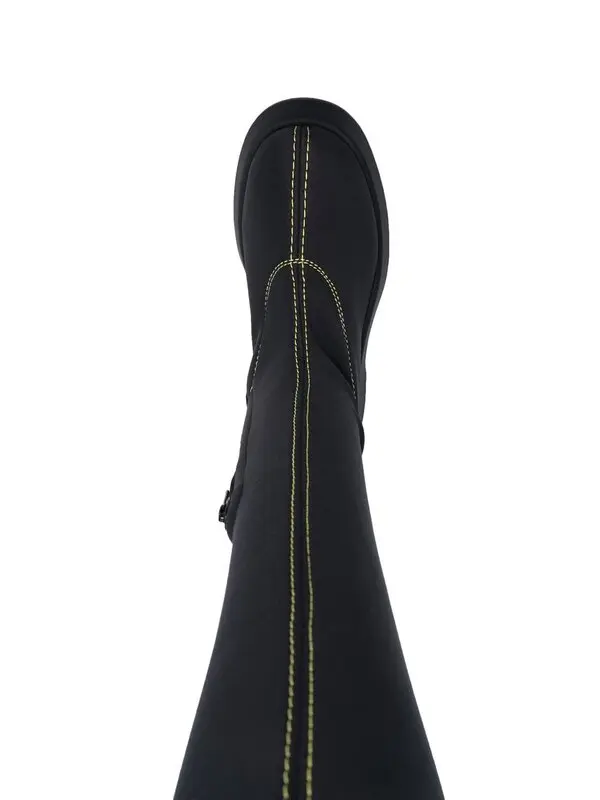 GANNI Flatform Over-the-knee Boots