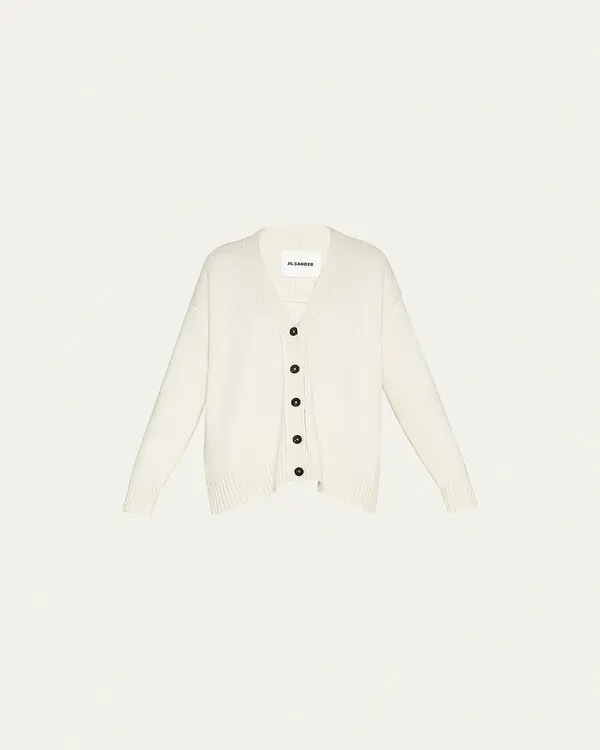 JIL SANDER Volume Cashmere Cardigan
