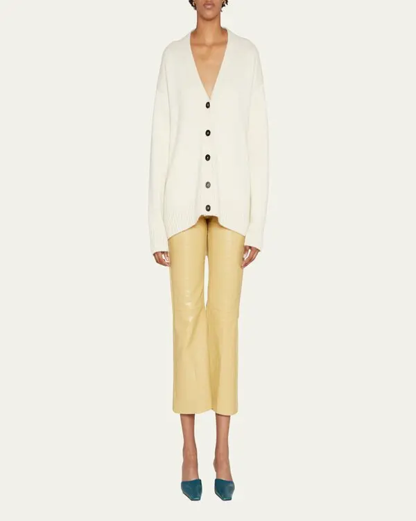 JIL SANDER Volume Cashmere Cardigan