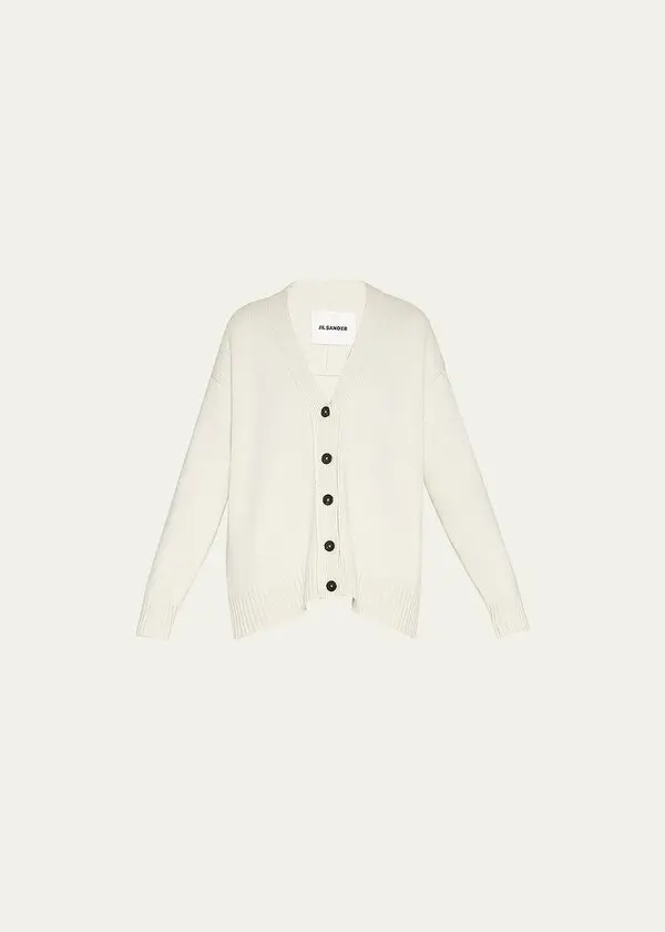 JIL SANDER Volume Cashmere Cardigan