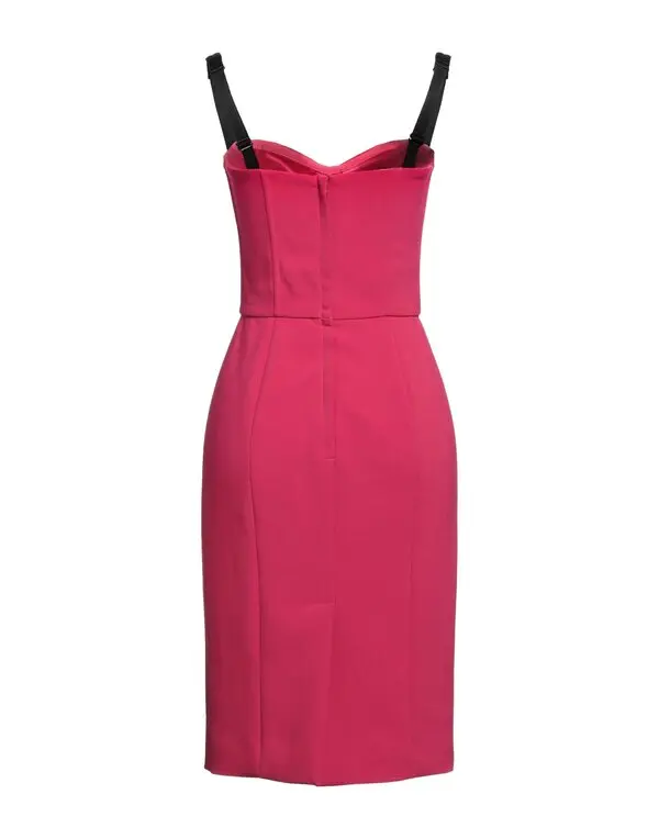 Dolce & Gabbana Midi Bodycon Dress - Fuchsia