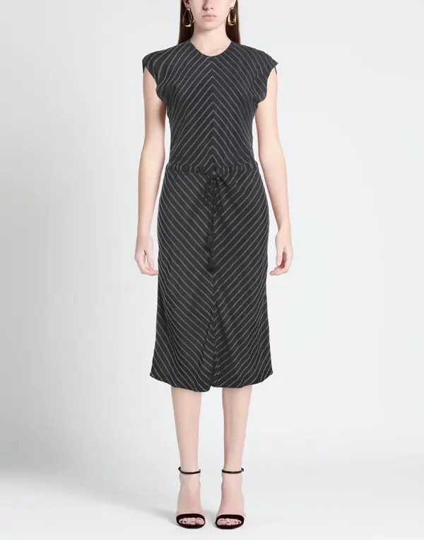 KATIA GIANNINI Midi Dress - Black