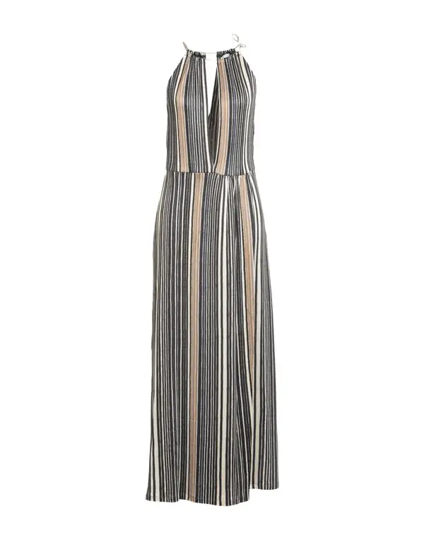 SIYU Striped Maxi Dress