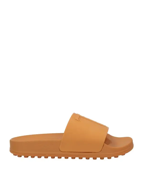 TOD'S Rubber Pool Slides - Beige