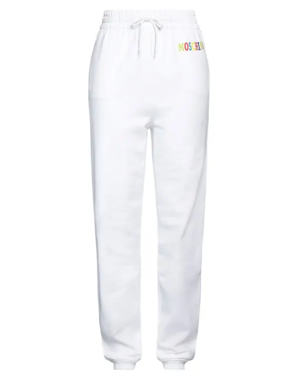 Moschino Cotton Pants - White