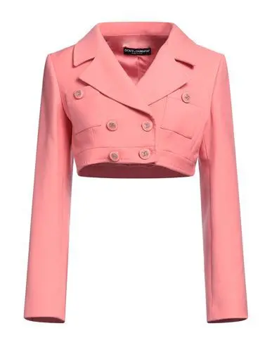 Dolce & Gabbana Virgin Wool Blazer - Salmon Pink
