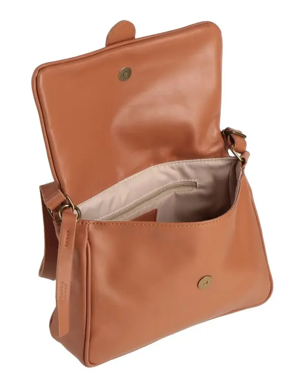 CORSIA Calfskin Cross-body Bag - Beige